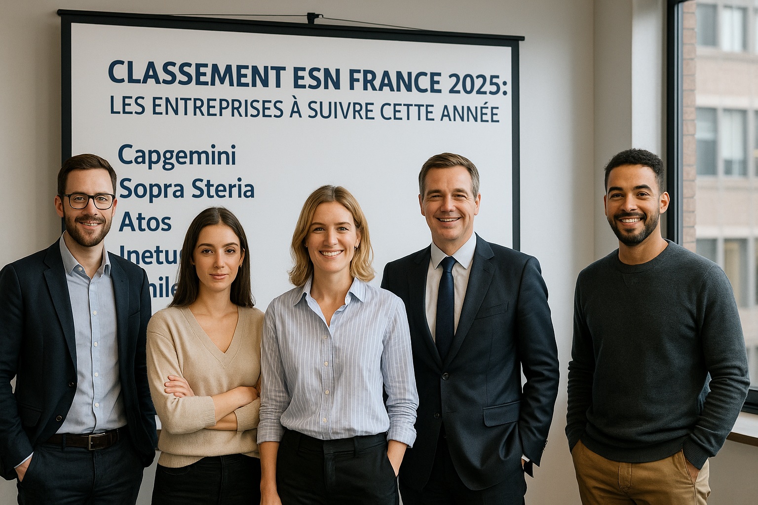Classement ESN France 2025 : les entreprises à suivre cette année ...